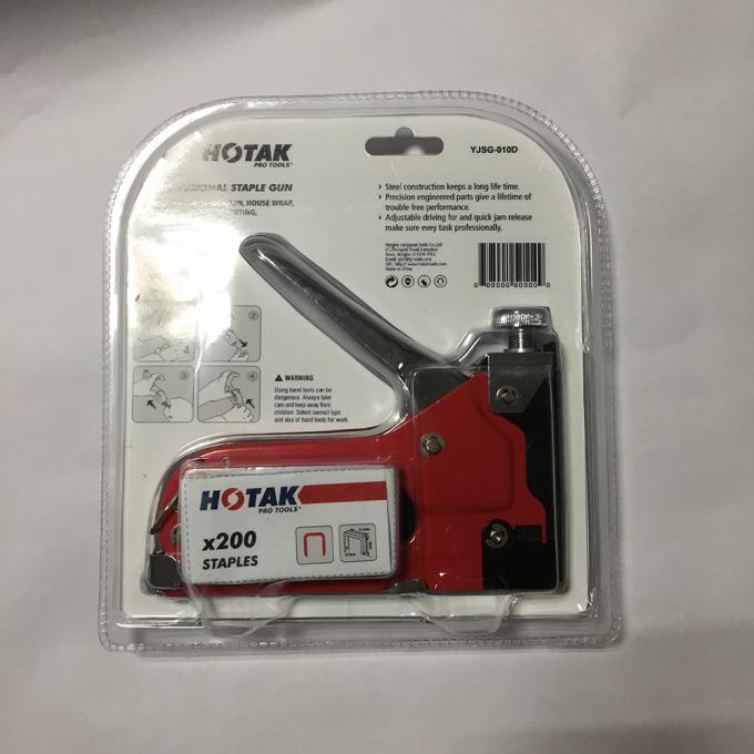 Manual Heavy Pneumatic Staple Gun GS Staple Gun Quick Jam Release Button