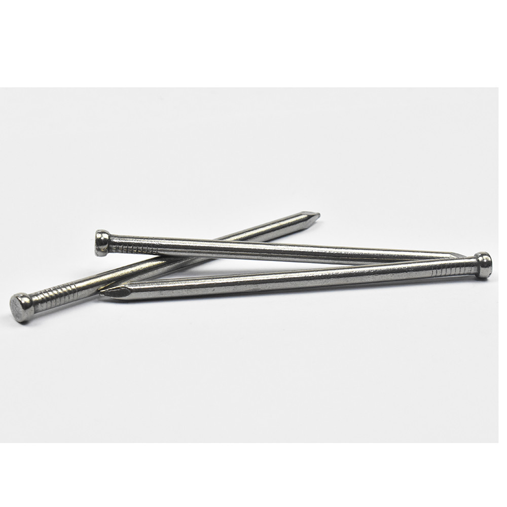 Flat Bright Finish Galvanized Ring Shank Common Nails